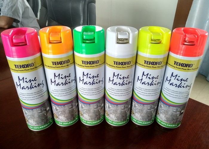 Non Flammable Vertical Mine Marking Paint For Underground Or Open Cut Mines