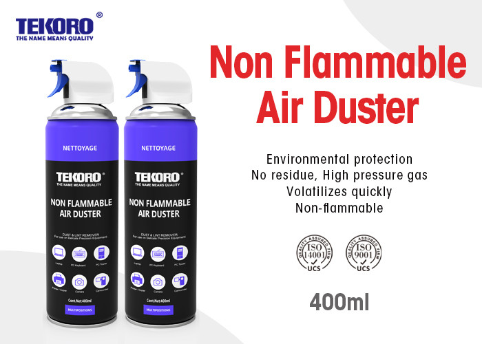 Non Flammable Air Duster , Non - Corrosive Aerosol Electronics Cleaner ...